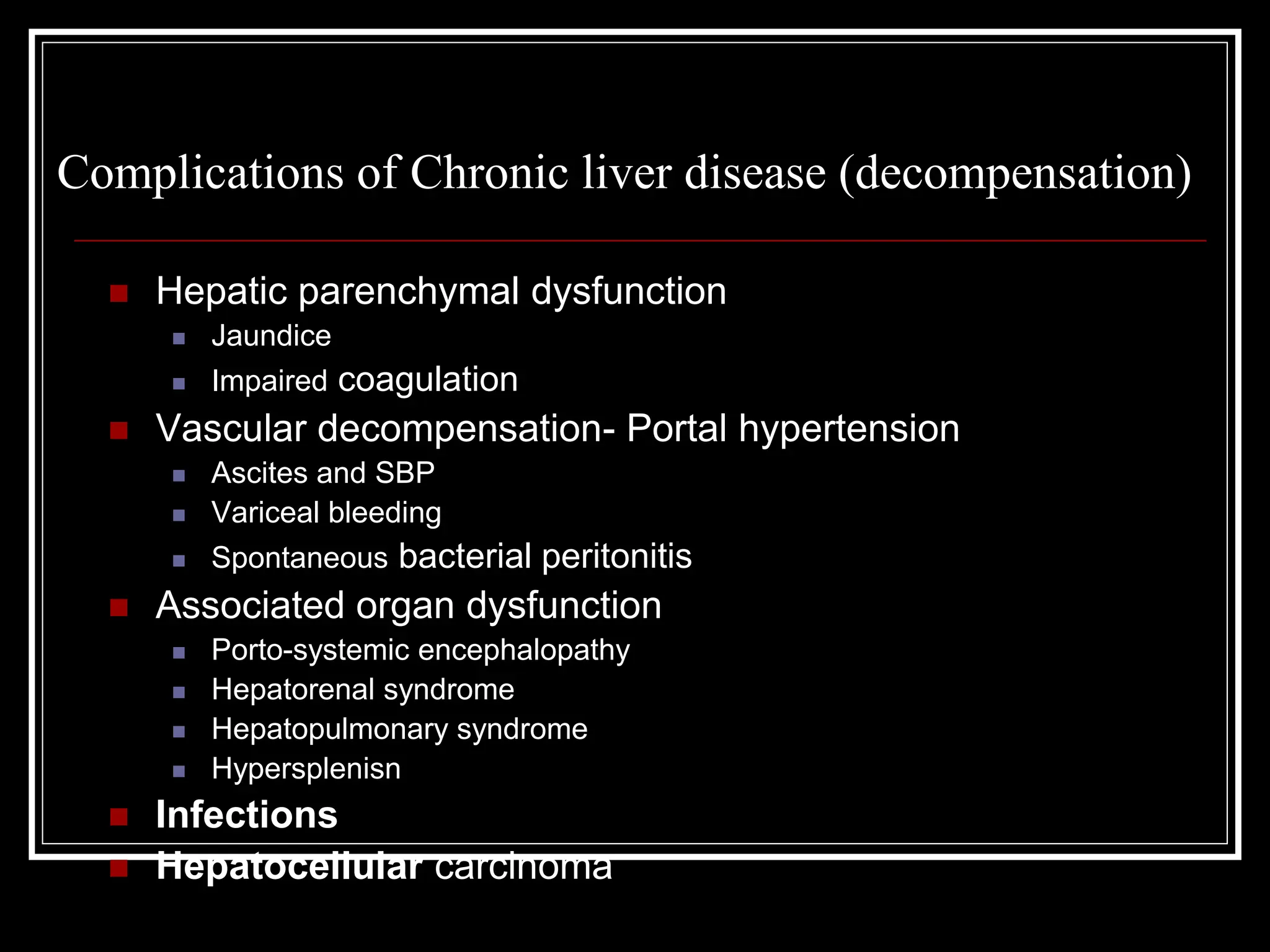 Chronic Liver Disease By Dr. Ememena for Medical Students | PPT