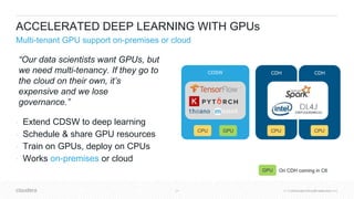 Cloudera Analytics and Machine Learning Platform - Optimized for Cloud | PPTX | Cloud Computing ...