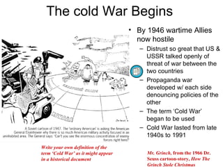 Cld War03 Begins Web | PPT