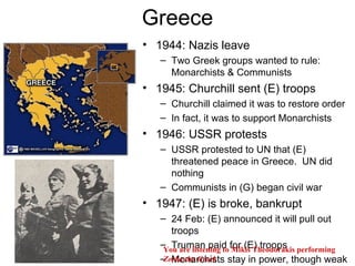 Cld War04 Reactions Web | PPT