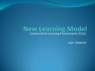 CLE-based learning model | PPT