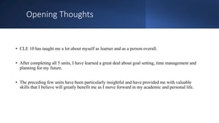 CLE 10 Final Reflection.pptx
