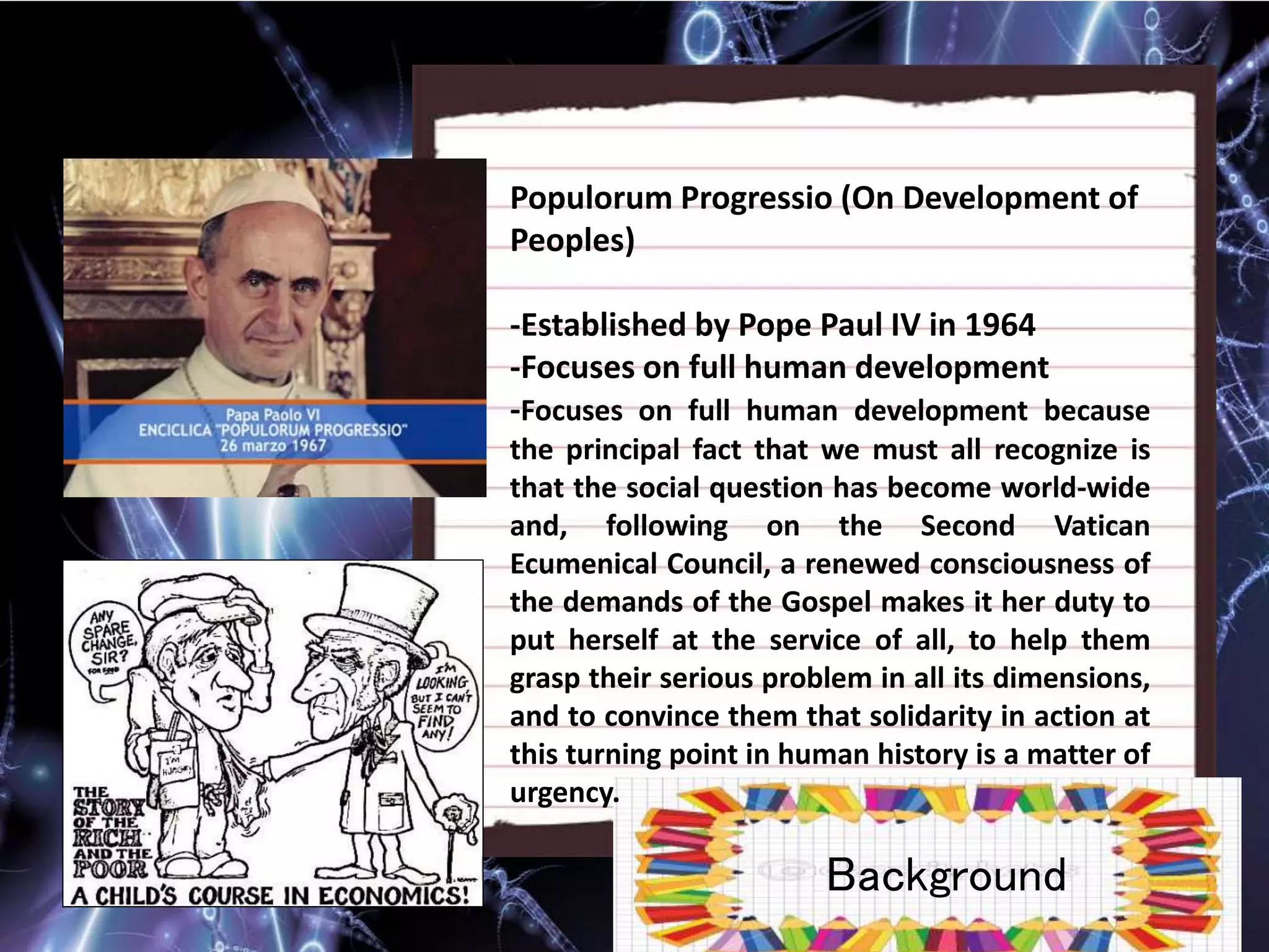 Populorum Progressio | PPTX