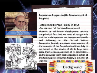 Populorum Progressio | PPTX