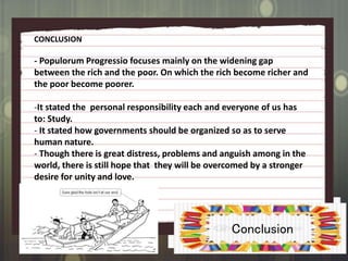 Populorum Progressio | PPTX