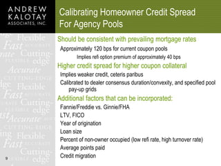 CLEAN - Patented MBS Prepayment and Valuation Model | PPT