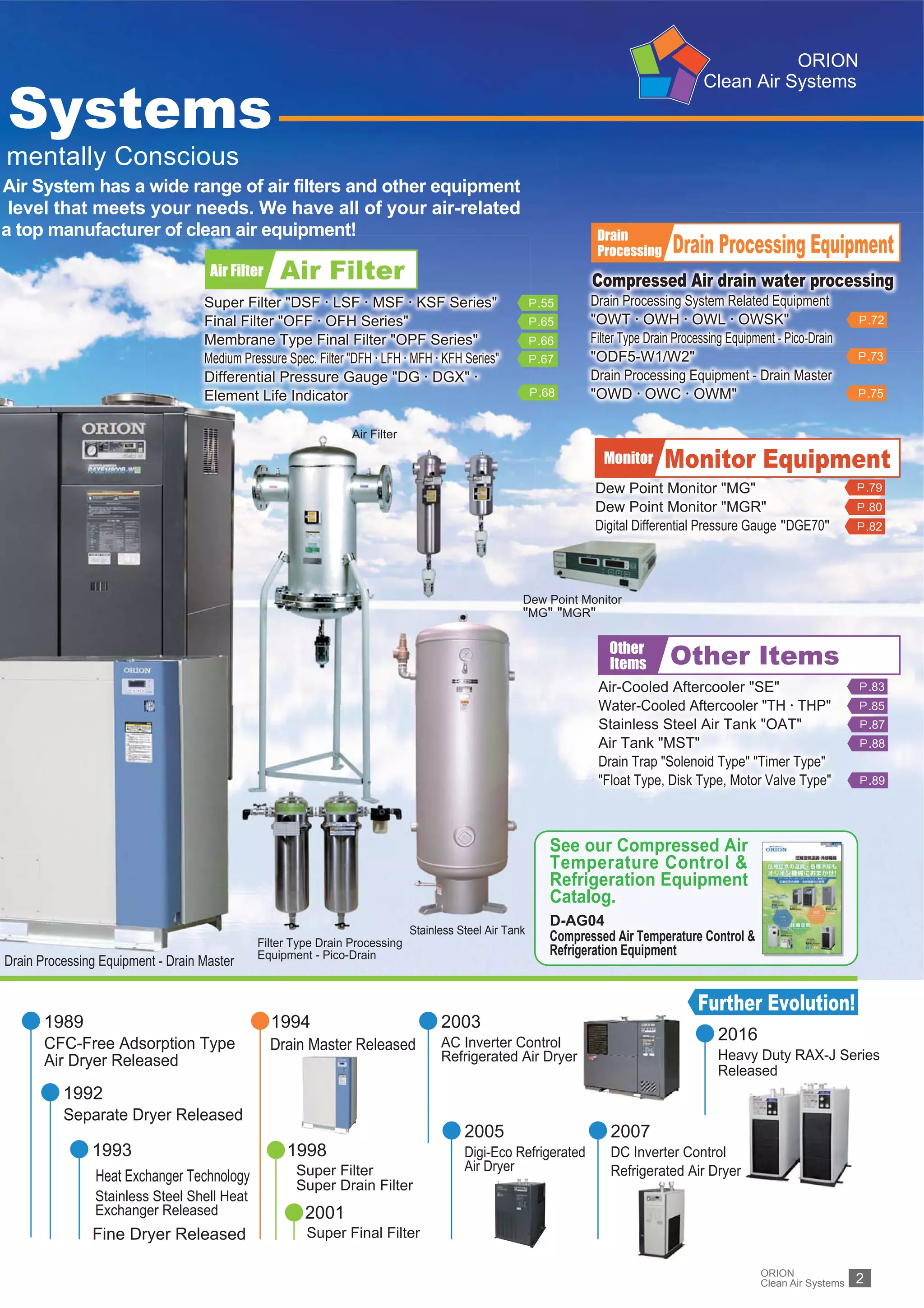Clean Air System Catalog RAX Series Made in Japan D AG | PDF