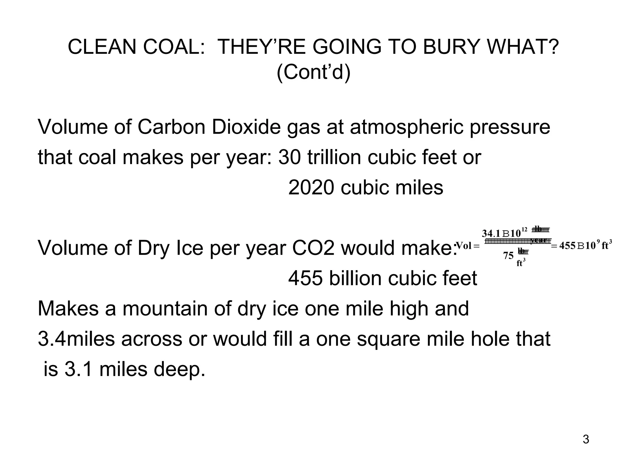 Clean Coal 1 | PPT