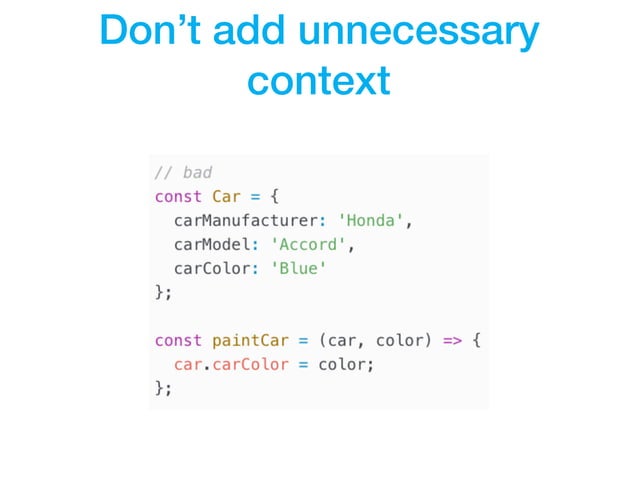 Concepts Of Clean Code Adapted For Javascript Techndrinks Myposter Ppt 