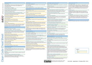 Clean Code .Net Cheetsheets | PPT