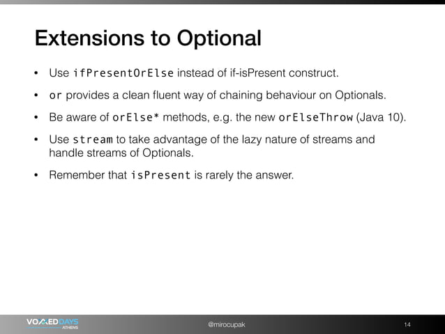 Writing Clean Code With Java 9 Ppt