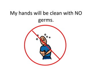 Clean Hands Social Story | PPT