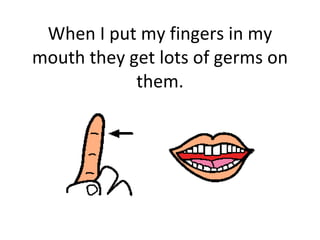 Clean Hands Social Story | PPT