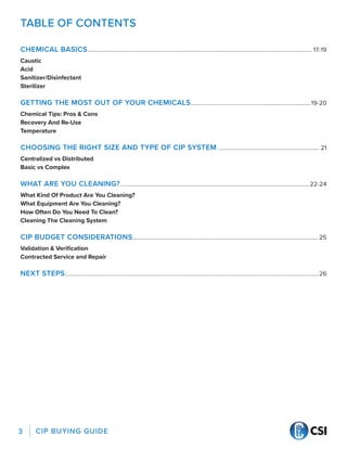 Clean in-place-cip-buying-guide | PDF | Food & Drink