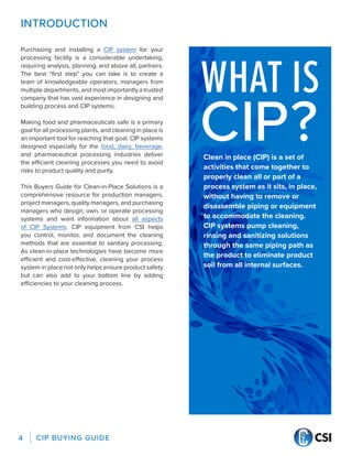 Clean in-place-cip-buying-guide | PDF | Food & Drink
