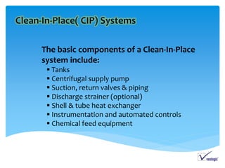 Clean in-place (cip) systems | PDF