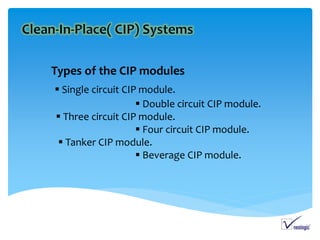 Clean in-place (cip) systems | PDF