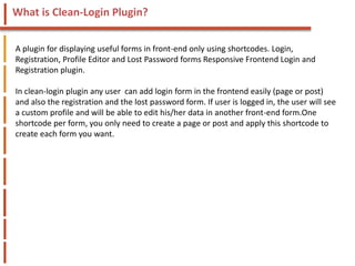 Clean login websitecreationhub.com