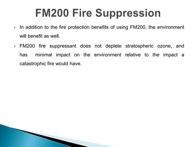 Clean agents fire suppression system- fm200, novec 1230 and ecaro 25 ...