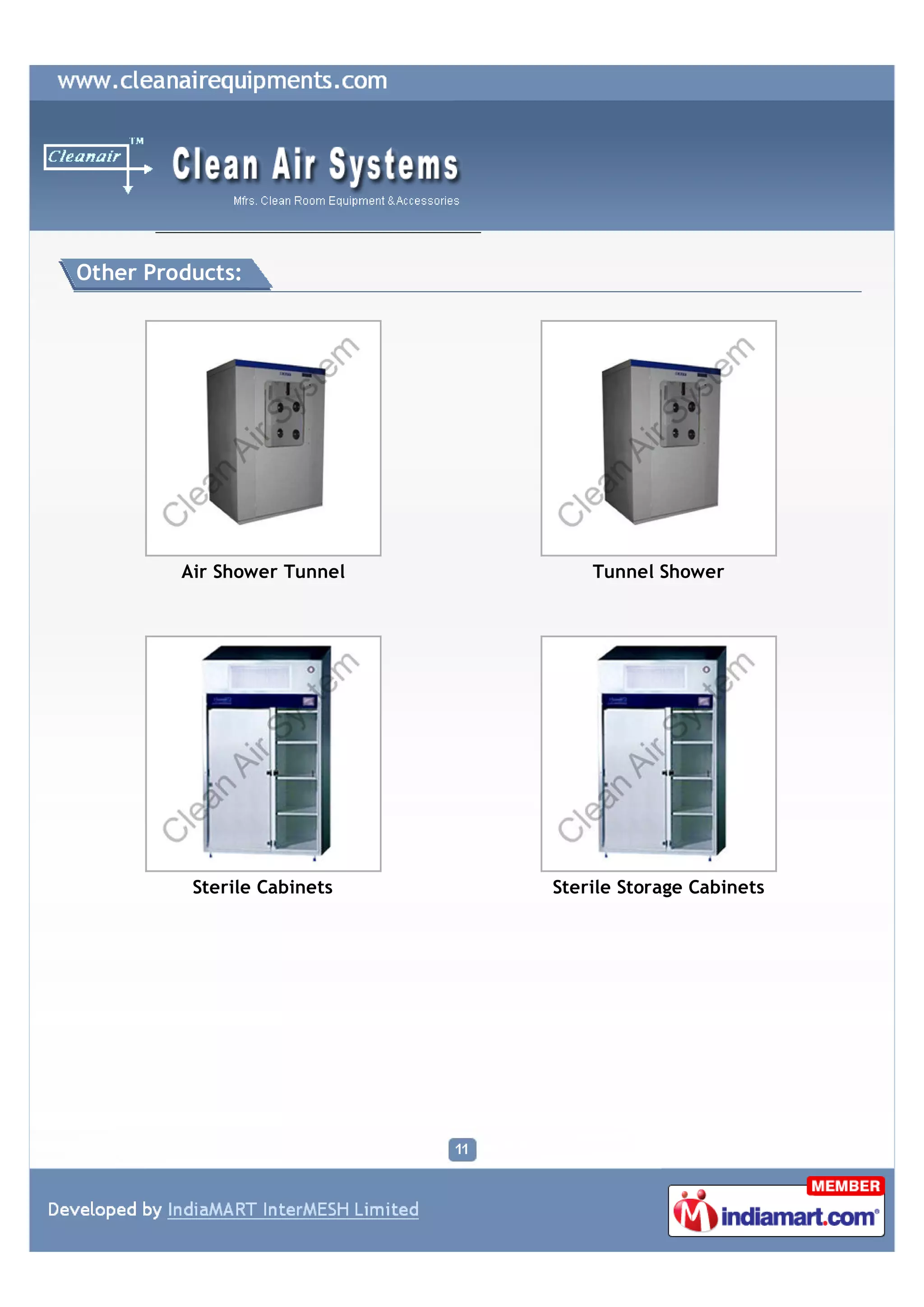 Clean Air Systems, Chennai, Clean Air Systems | PDF