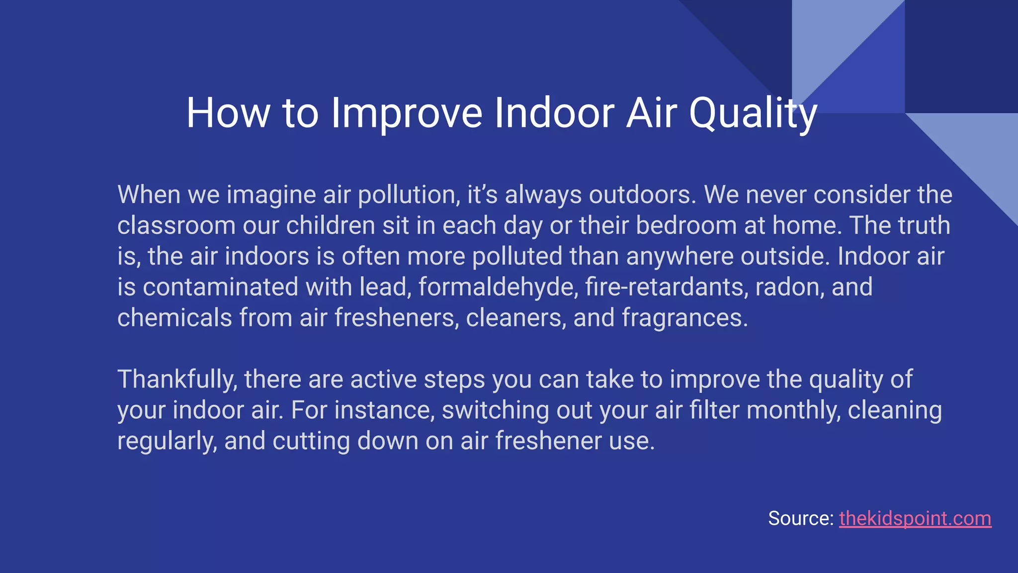Clean air for kids | PDF