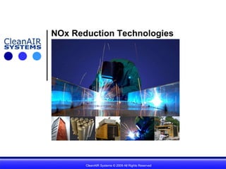 CleanAir NOx Reduction Technologies | PPT