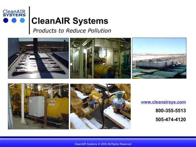 CleanAir NOx Reduction Technologies | PPT