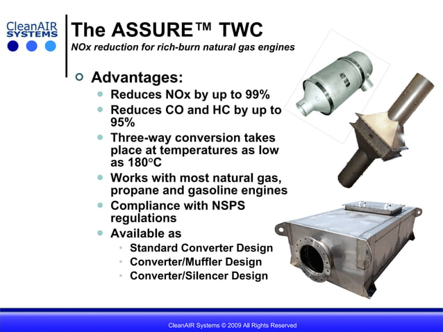 CleanAir NOx Reduction Technologies | PPT