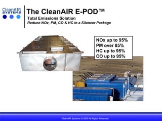 CleanAir NOx Reduction Technologies | PPT