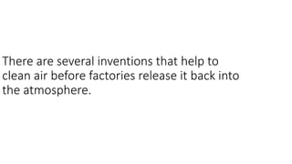 Clean air technologies | PPT