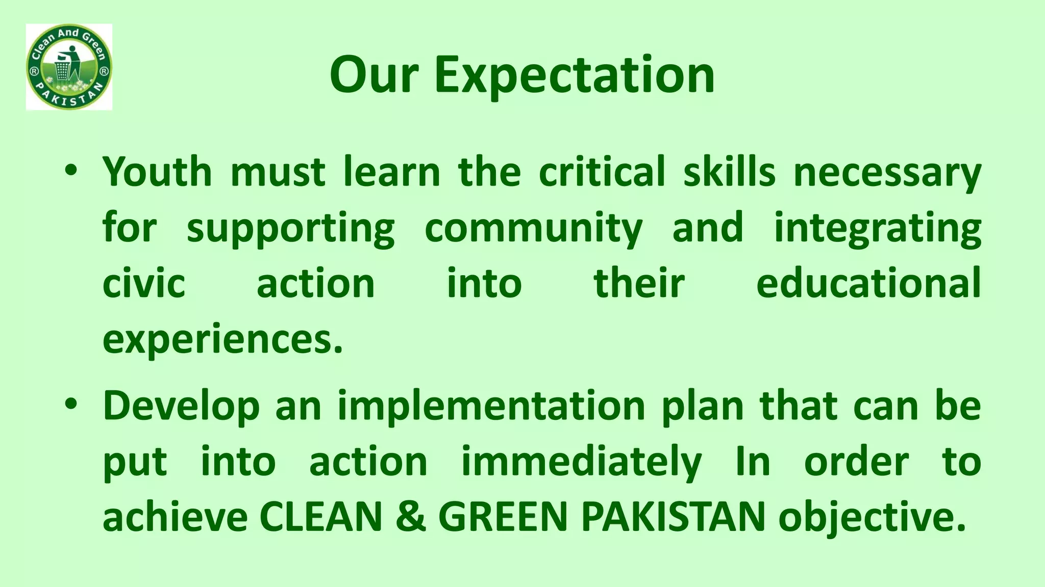 Clean and Green Pakistan by Dr. Shoaib Ahmed | PDF