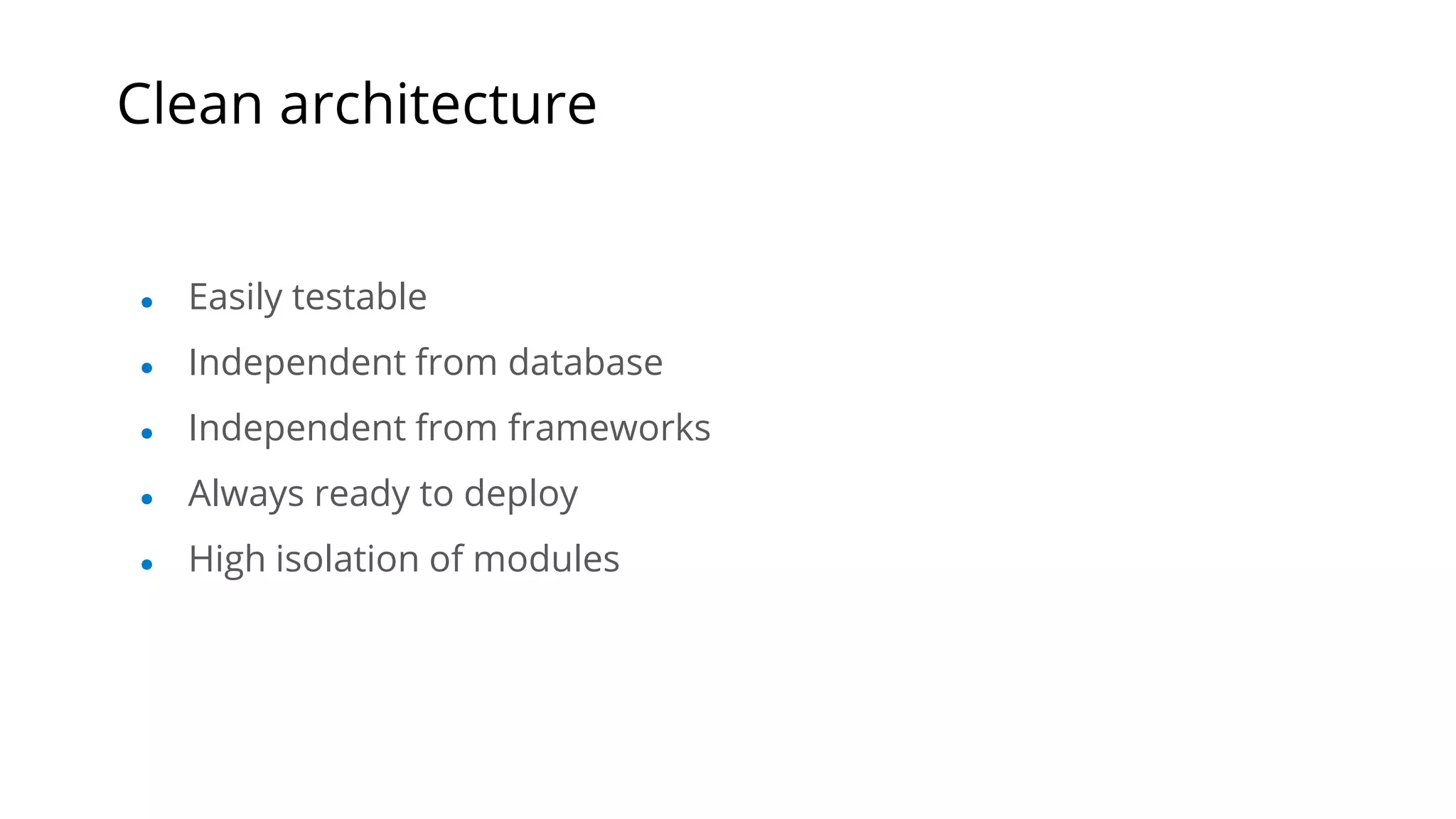 Clean architecture | PPTX