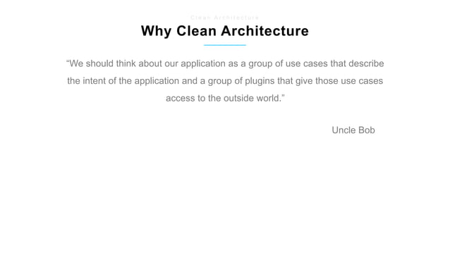 Clean architecture | PPT