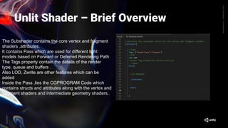 Clean architecture for shaders unite2019 | PPT
