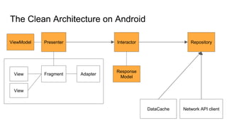 Clean architecture on android | PPT