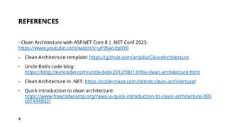 Clean architecture proposal-Generic.pptx