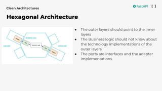 Clean architectures with fast api pycones | PDF | Web Development ...