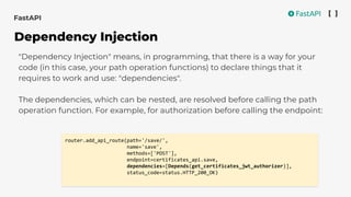 Clean architectures with fast api pycones | PDF | Web Development | Internet