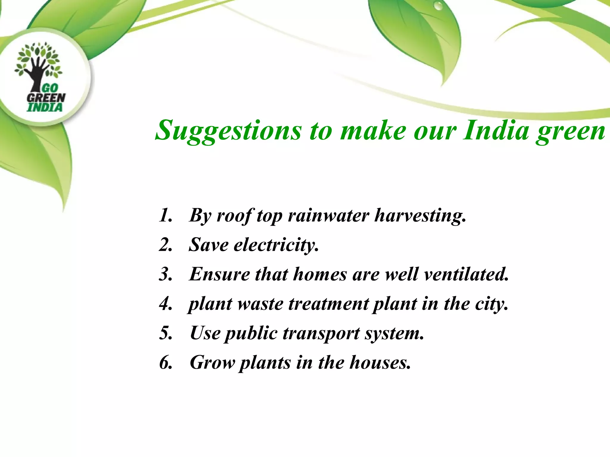 Clean City, Clean India and Green World | PPS