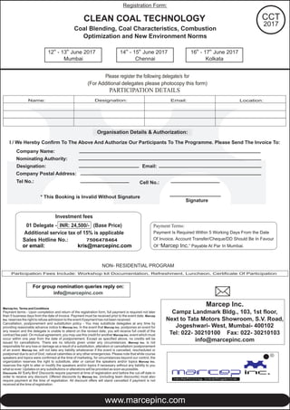 Clean coal technology for power plants | PDF