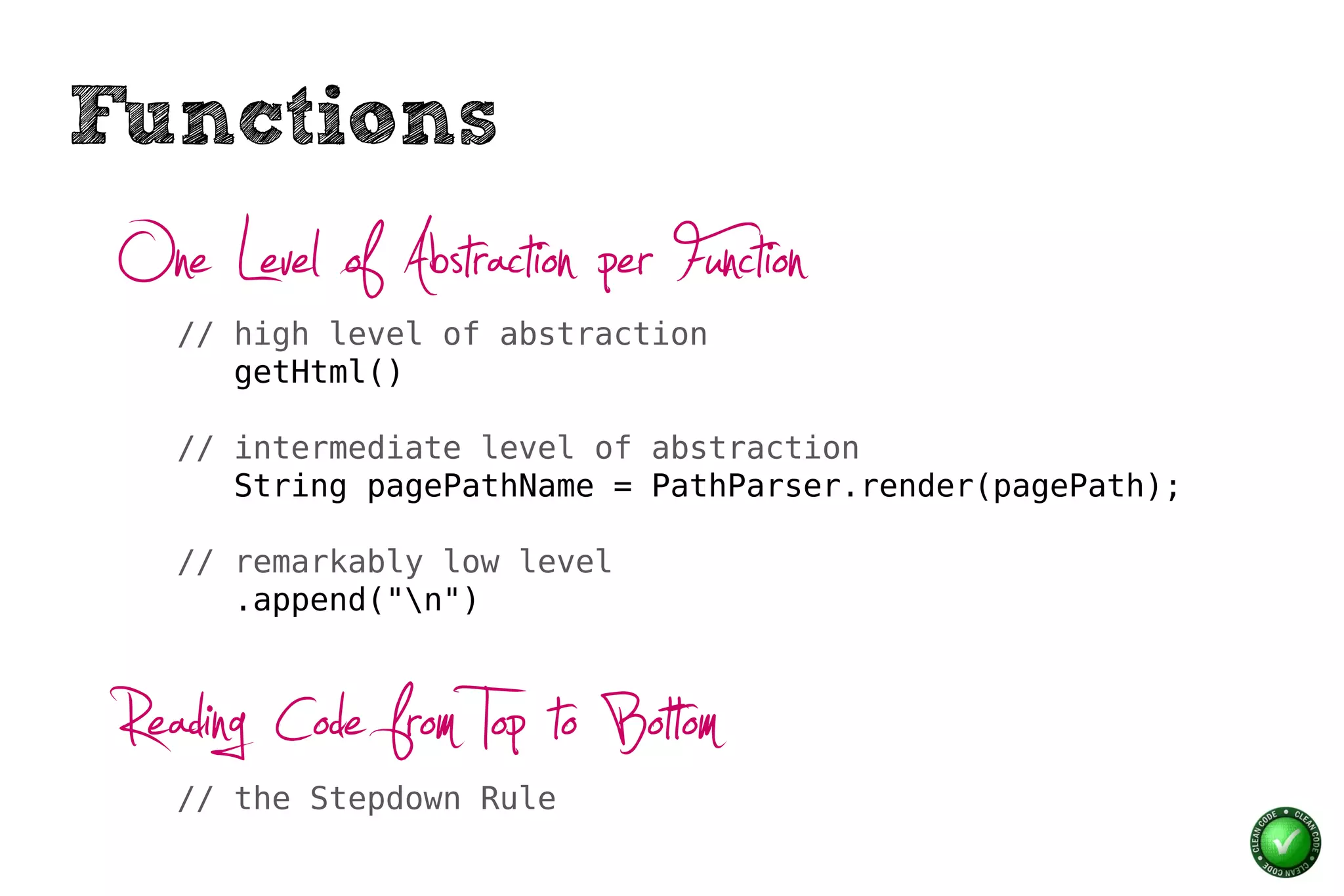 Clean code | PDF | Programming Languages | Computing