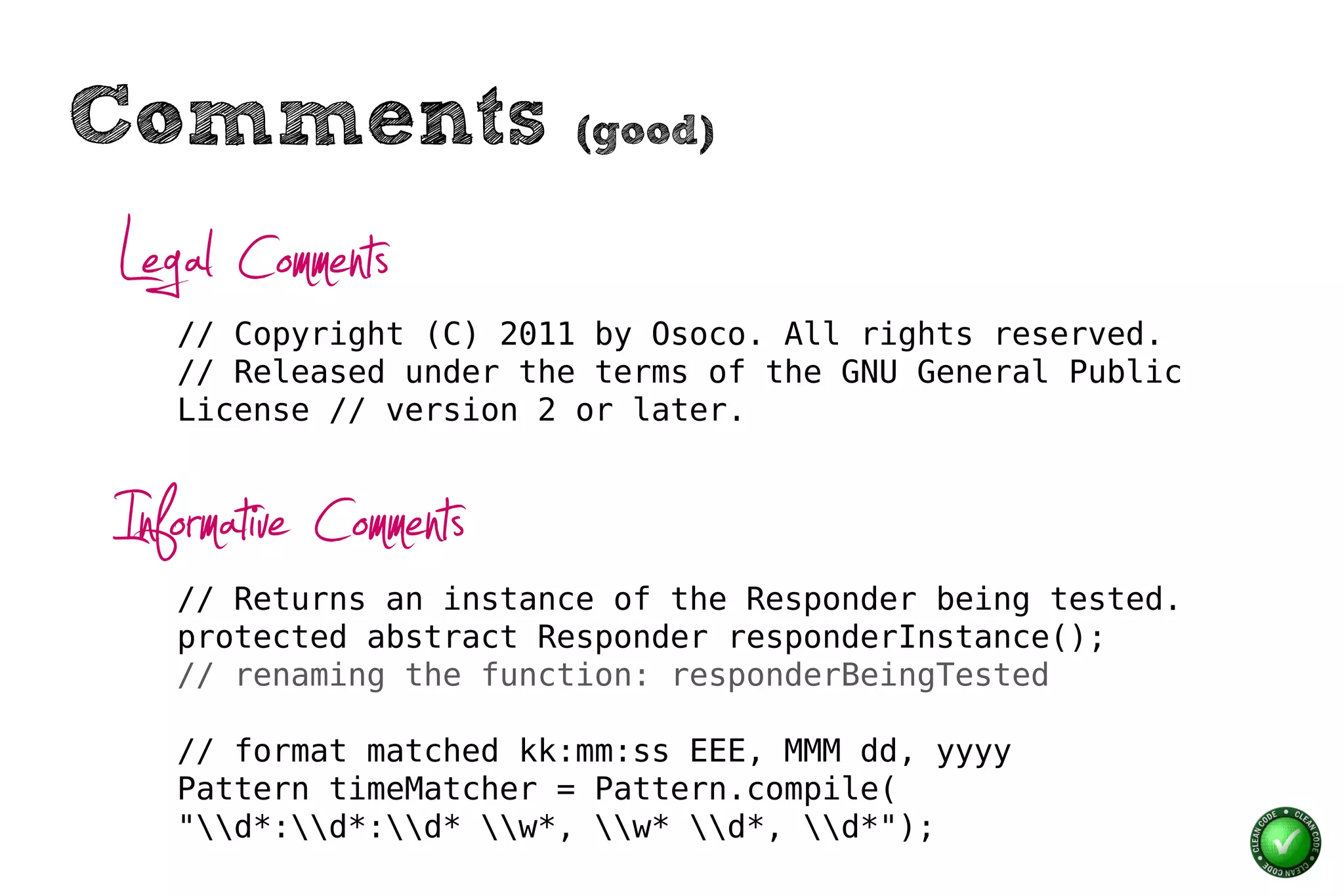 Clean code | PDF | Programming Languages | Computing