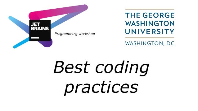 Best Coding Practices