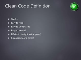 Clean code | PPTX