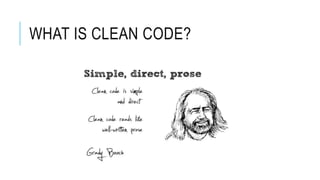 Clean code | PPT