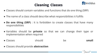 Basics of writing clean code | PDF