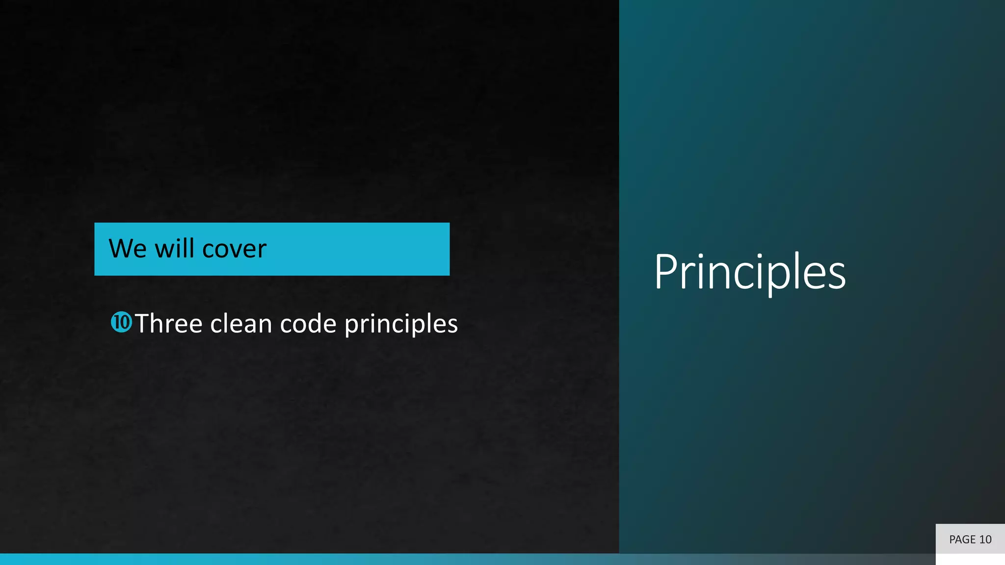 Clean Code - Writing code for human | PPT