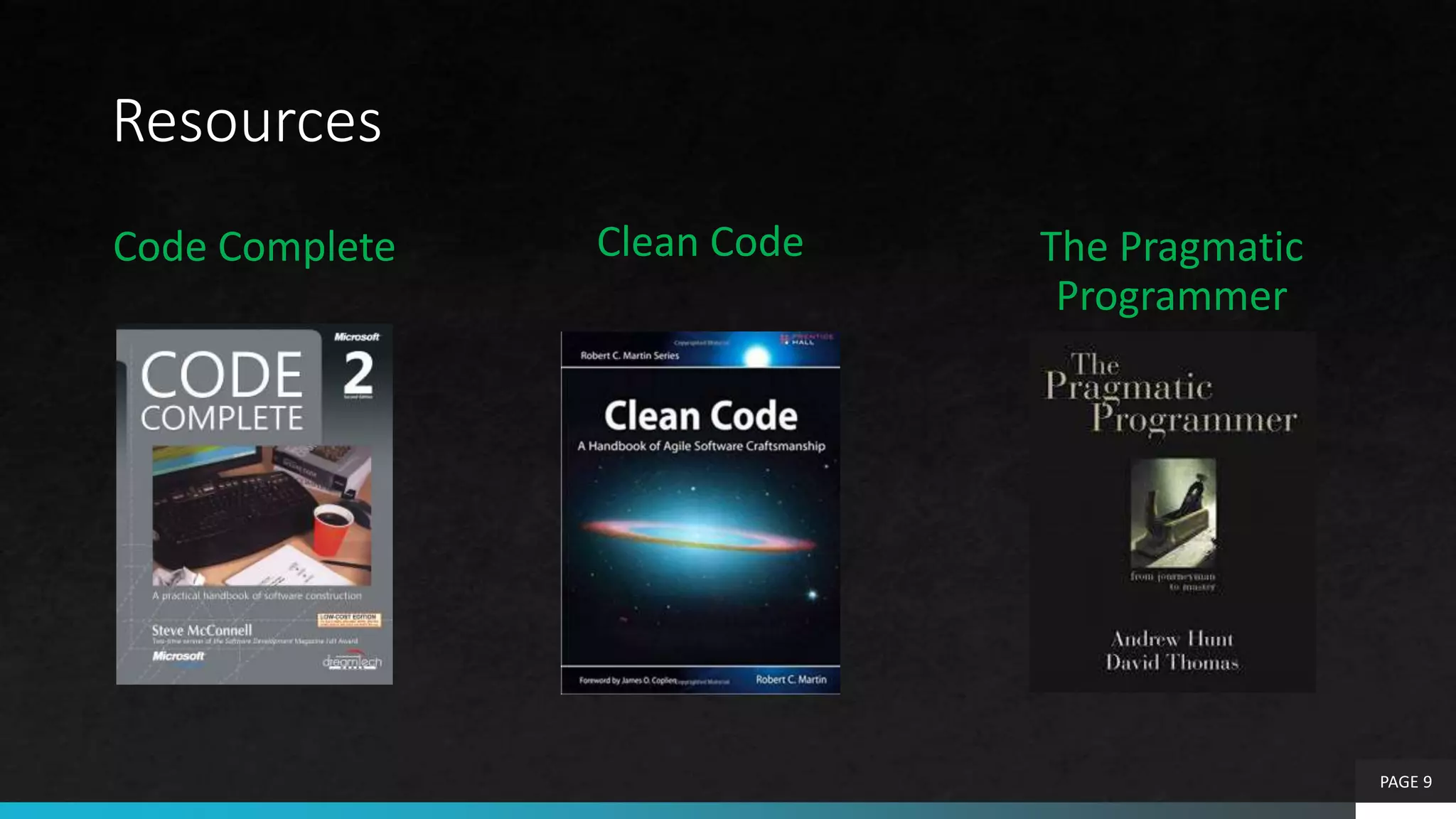 Clean Code - Writing code for human | PPT