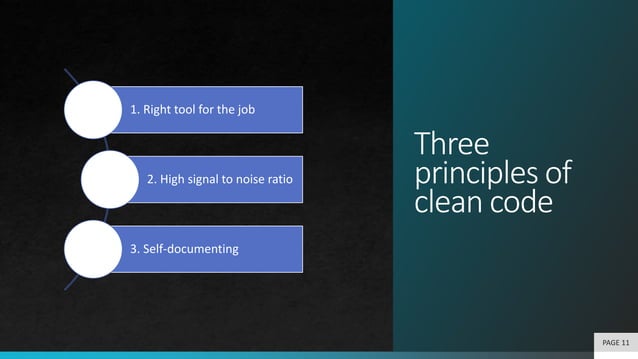 Clean Code - Writing code for human | PPT