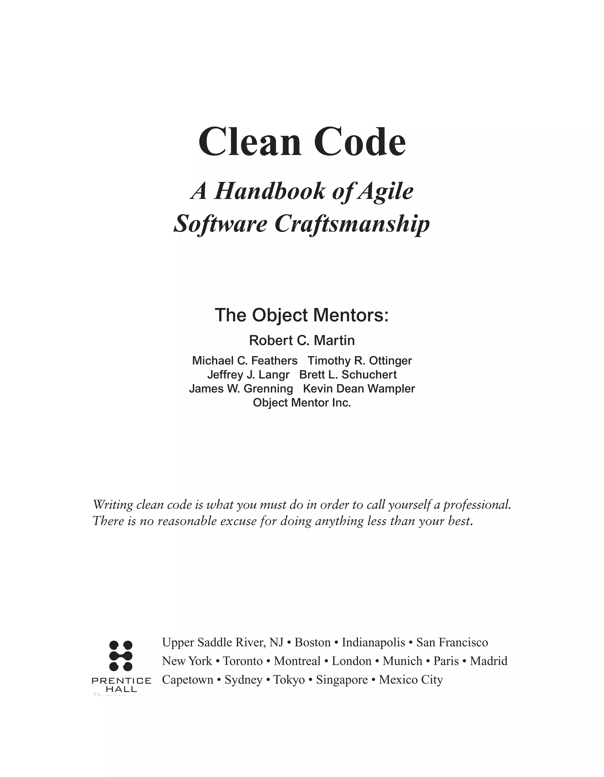 Clean Code | PDF